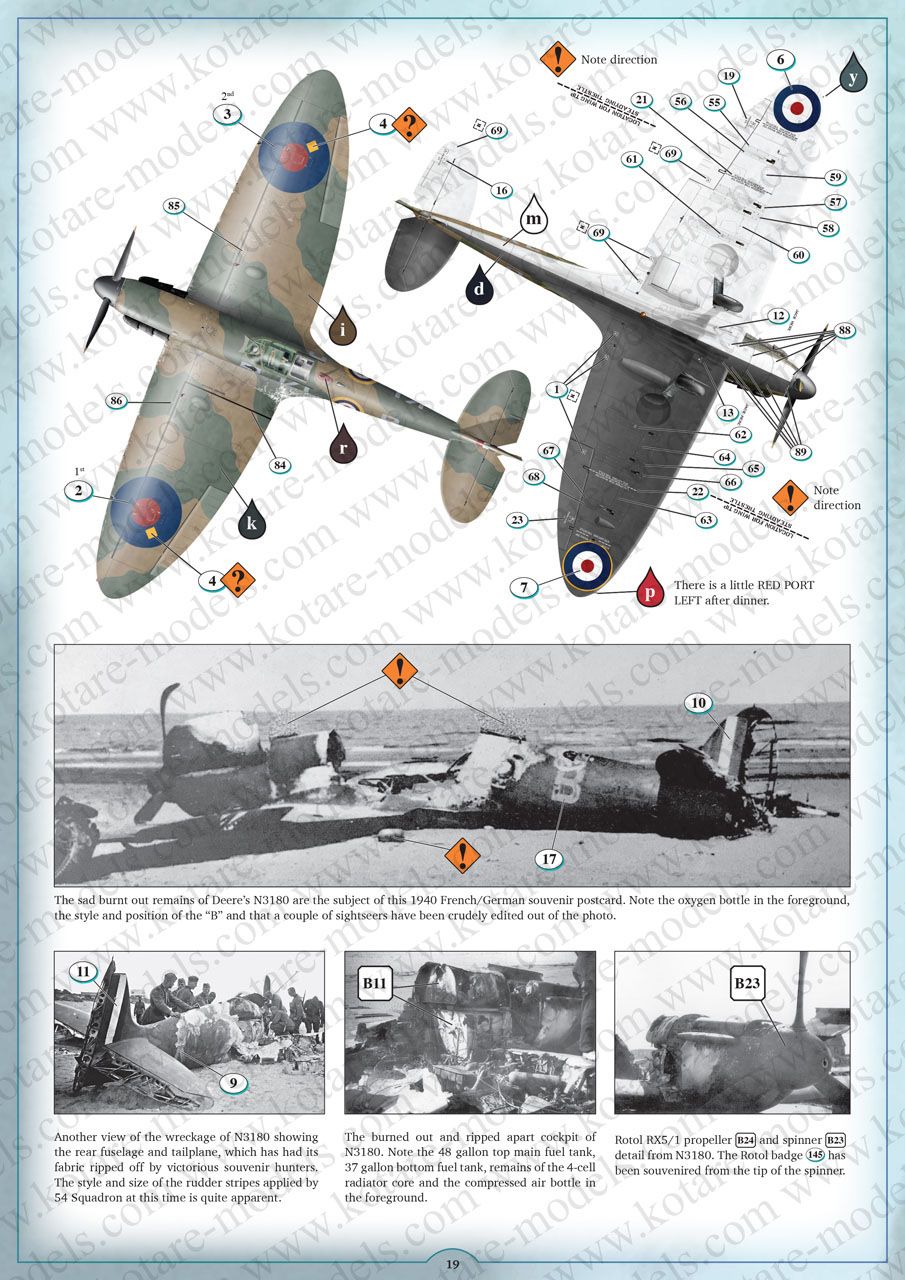 May 1940 Spitfires - Night/White and Roundels? - Aircraft WWII ...